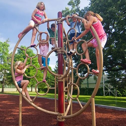 Starburst Climber - Landscape Structures Inc. - CADdetails