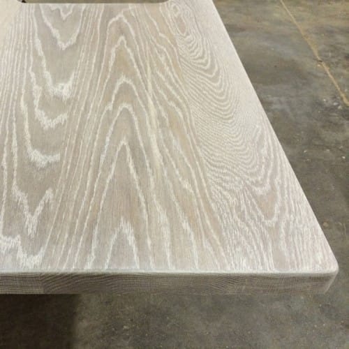 Weathered White Oak Countertops - CADdetails