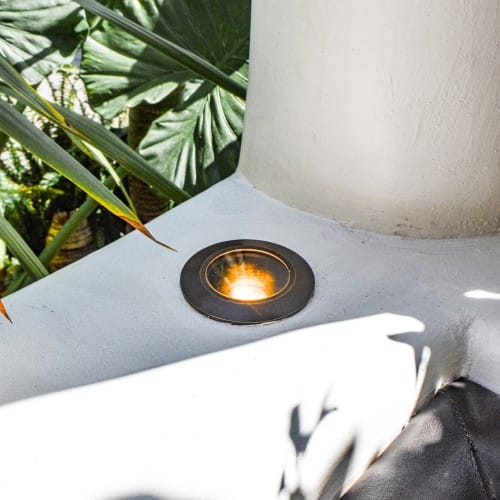 Axis 4" In-Grade - Round Faceplate (IGR440104) - CADdetails