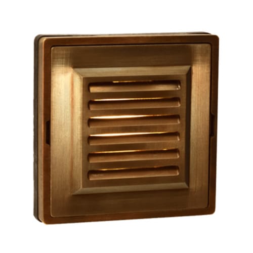 Centro 3" Step Light - Square Faceplate (STW331103) - CADdetails