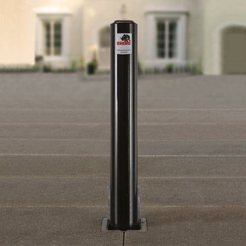 Rhino RT R14 Heavy Duty Telescopic Bollard - Marshalls - CADdetails