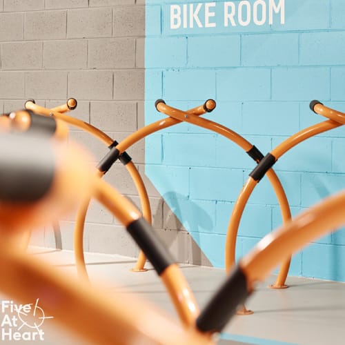 Wishbone Horizontal Bicycle Rack - DURACORE - CADdetails