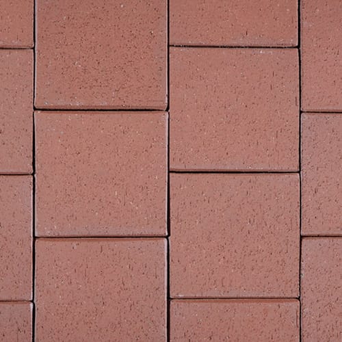 Regimental Red 8X8 Pavers - The Belden Brick Company - CADdetails
