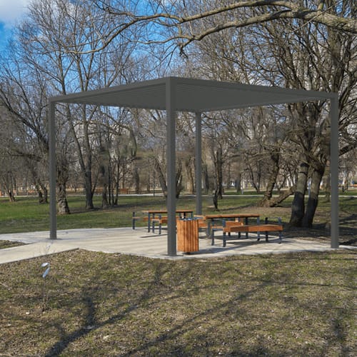 Inti Sun Shade - PalmSHIELD - CADdetails