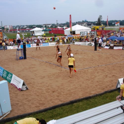 Volleyball Courts - SportsEdge - CADdetails