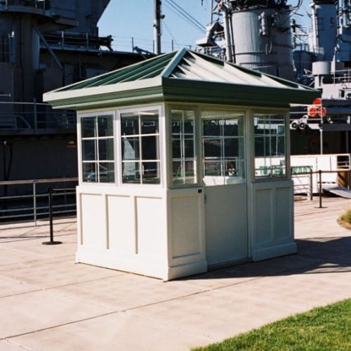 Guard Booth / Guard Shack / Access Control Point Building - CADdetails