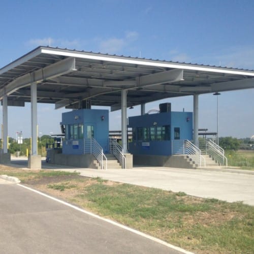 Guard Booth / Guard Shack / Access Control Point Building - CADdetails