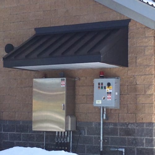 Loading Dock Covers Canopies - Austin Mohawk - CADdetails