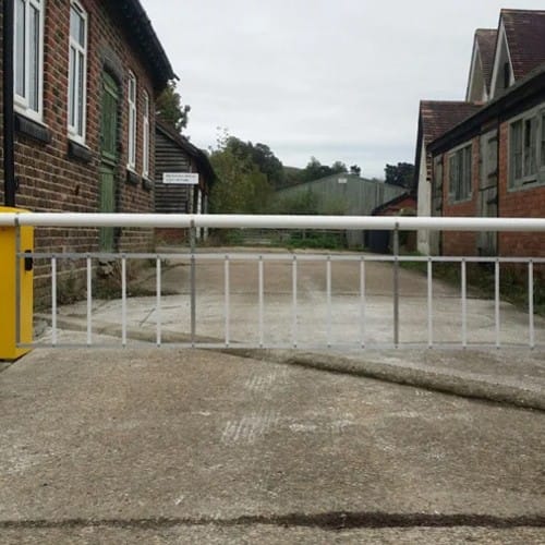 Series Rising Arm Boom Barrier - CADdetails