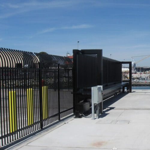 TT280 Linear Crash Rated Gates – Highest Security - CADdetails