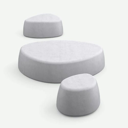 Pebble Stool - Tournesol - CADdetails