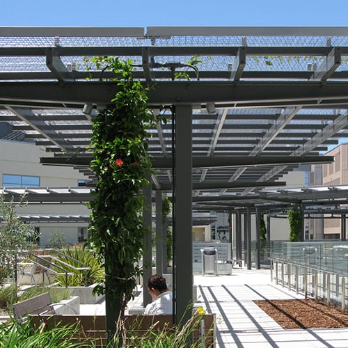 Greenscreen Overhead/Horizontal Trellis - Tournesol - CADdetails