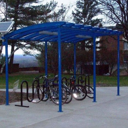 Bike Shelters: Van-Gard - Duo-Gard - CADdetails